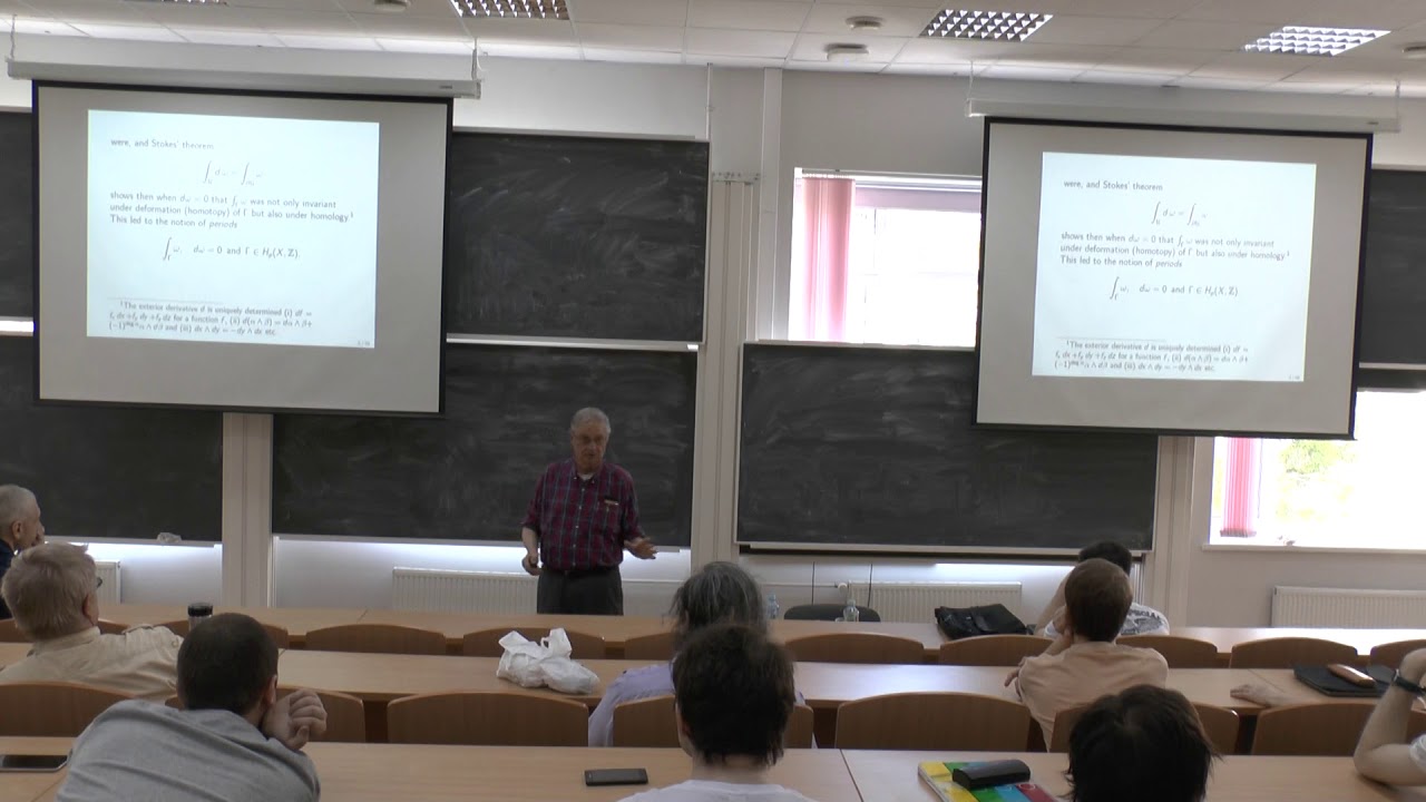 P. Griffiths. What is complex algebraic geometry? – III