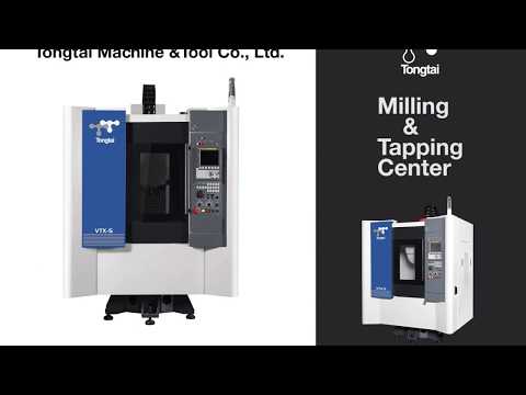 Tongtai VTX Series Is a Blazing Fast Milling and Tapping Center