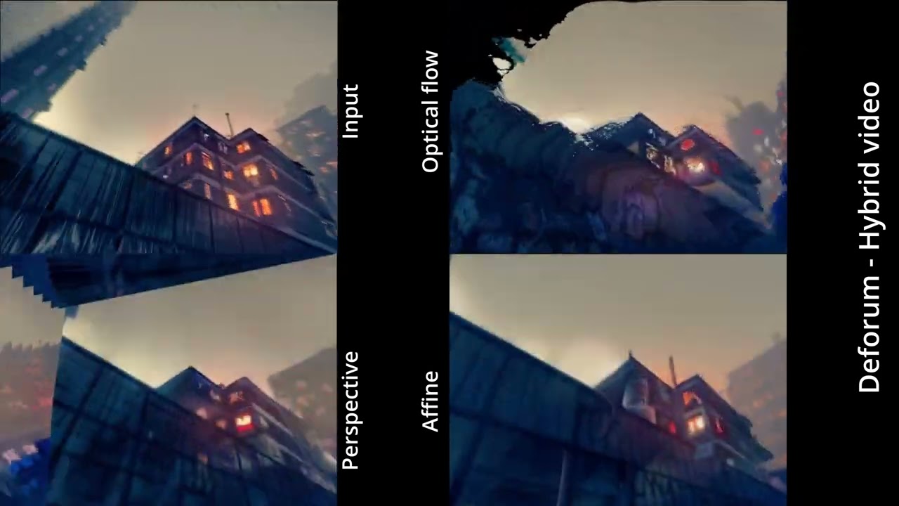 [Stable Diffusion] Deforum - Hybrid Video Motion