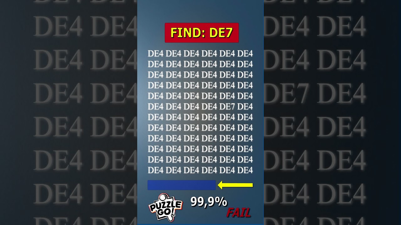 Tell me where DE7 | Math Puzzle #shorts #different #puzzles #opticalillusion