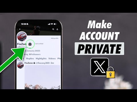 X Twitter: Set Your X Profile to Private! [Keep Tweets Hidden]