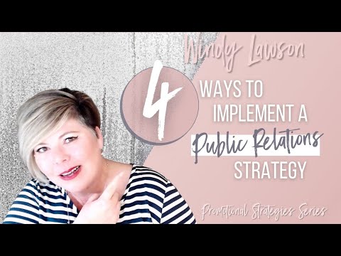 4 Ways to Implement a Public Relations Strategy | Promotional Strategies Series – Shoestring CMO