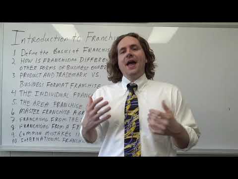 Basics and Definitions of Franchising