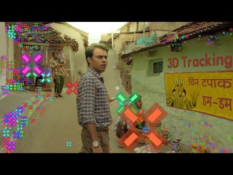 3D Camera Tracking and Rotoscoping Explained in Hindi | After effects Easy Tutorial