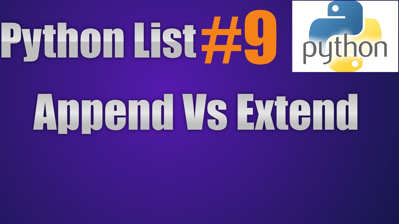 Python List Append Vs Extend Vs Insert || Pop Vs Remove Vs Del Methods