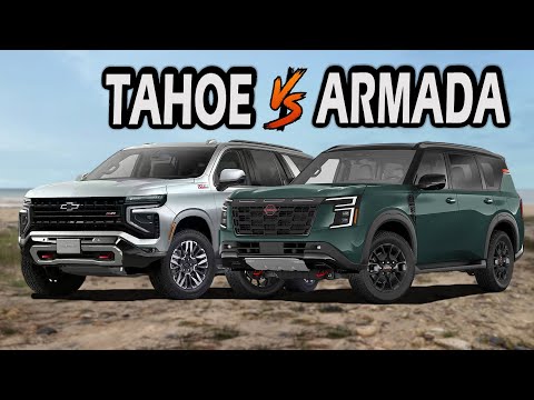 2025 Nissan Armada VS 2025 Chevrolet Tahoe [Overview, Spec, Price]