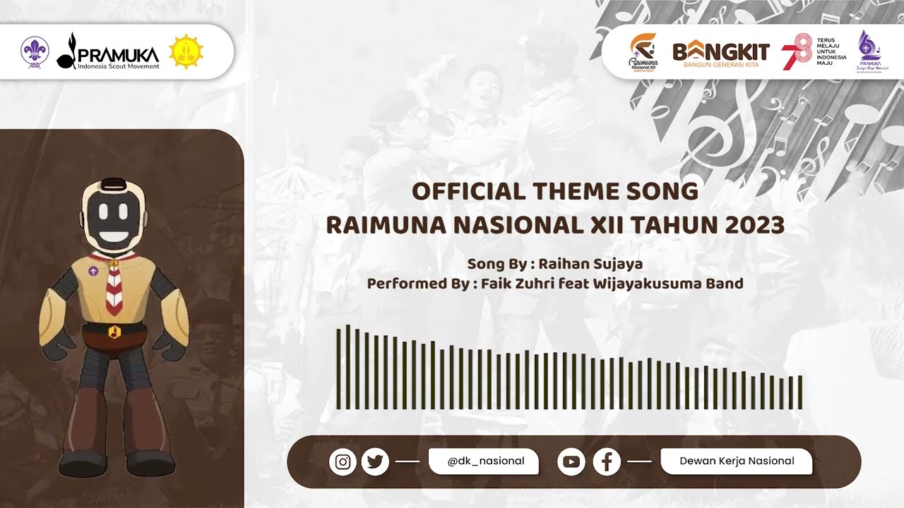 Video : Official Theme Song Raimuna Nasional XII Tahun 2023 – Raimuna Nasional XII