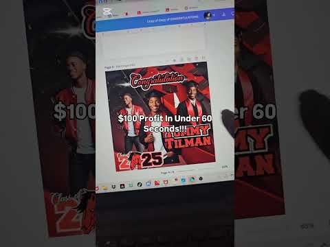 Yes! It's THAT easy! I designed this custom graduation banner.Uploaded it to Stickers and Banners