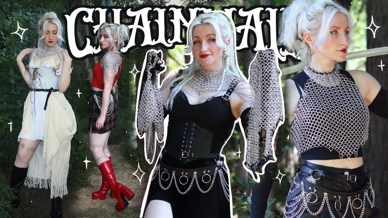 I made CHAINMAIL for the first time ⚔️🗡️🏰
