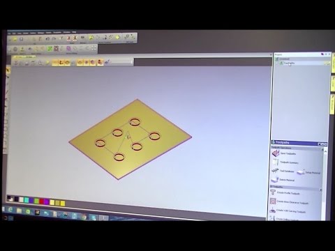 133 ArtCAM CAD CAM demonstration