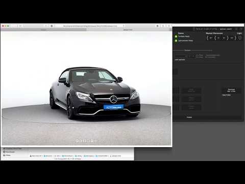 360° Autodrehteller für perfekte Fahrzeugfotografie | XY Imager Car Studio
