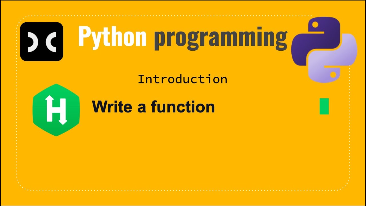 Write a function | Python | HackerRank | Introduction