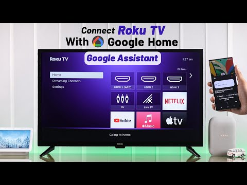How To Connect Google Home to Roku TV! [Use Roku with Google Assistant]