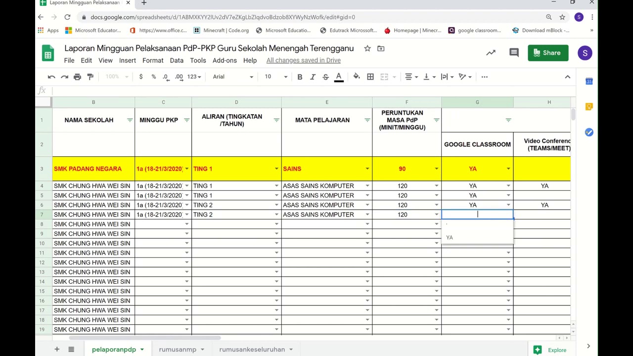 BORANG PDP PKP 2020