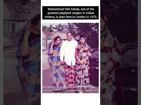Mohd Rafi Sahab, one of the legend greatest playback singers in Indian cinema #mohdrafisongs #short