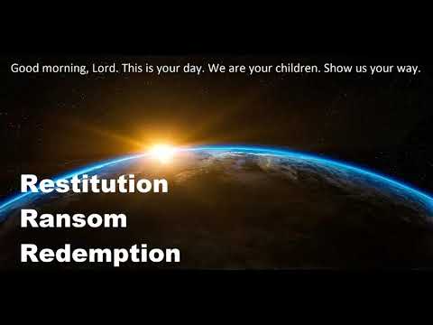 Restitution, Ransom, Redemption – Easy Peasy All-in-One Homeschool