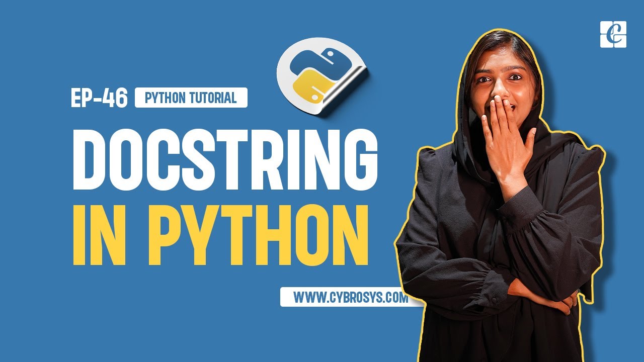 What is a Docstring in Python | EP-46 Docstring in Python | How to Use Docstrings in Python | Python
