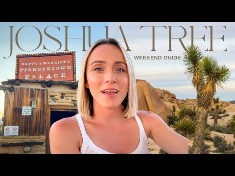 THE ULTIMATE JOSHUA TREE WEEKEND GUIDE (2025) Best Eats, Shopping, Coffee, Where to Stay & Explore!