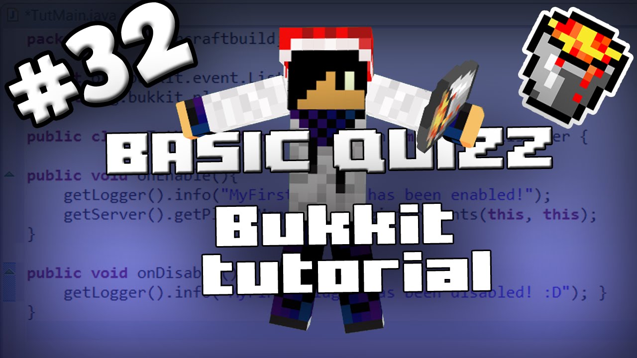 BUKKIT PLUGIN TUTORIAL #32 | BASIC QUIZZ
