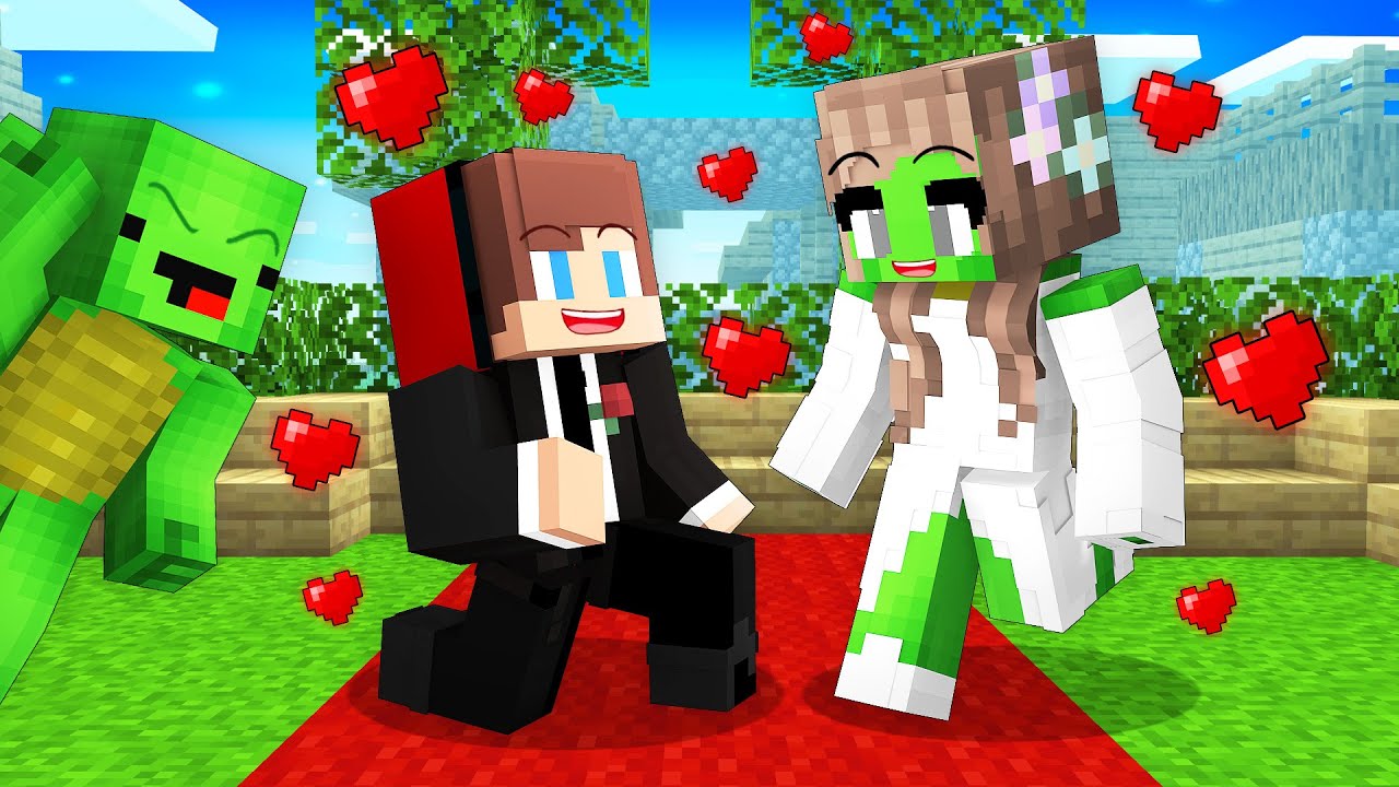 JJ's Wedding ?! - Maizen Minecraft Animation