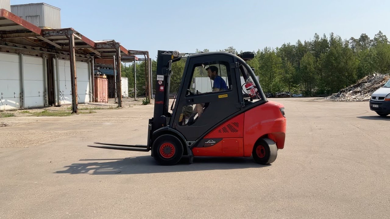 Dieseltruck Linde H35D-02, Nordanstig, Klaravik auktioner