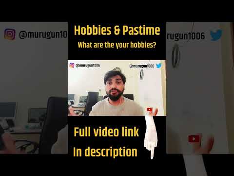 Hobbies & Pastime #english #youtubeshorts #funnyshorts #shorts #learn #learnenglish #fun #funnyvideo
