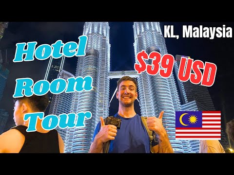 CHEAP Kuala Lumpur Hotel Room Tour | Fantastic Location & GREAT Price!