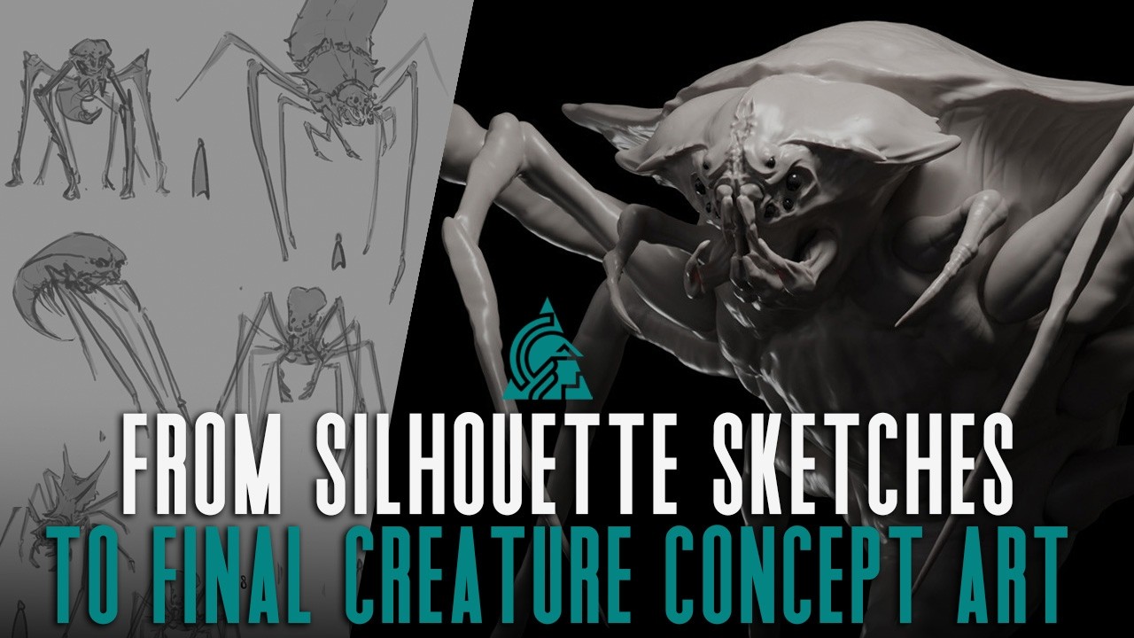 Creature Concept Art Process