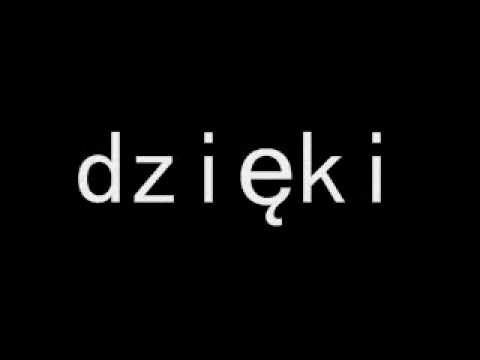 Thank you/thanks in Polish