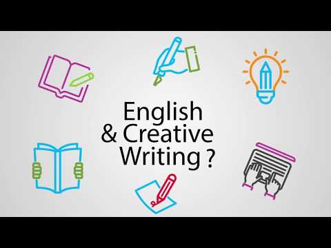English and Creative Writing: Choose your pathway