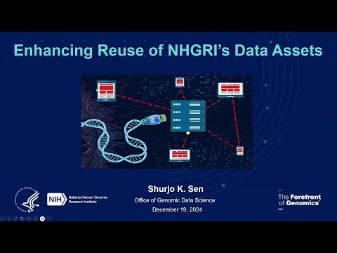 Webinar: Enhancing Reuse of NHGRI Data Assets NOFO