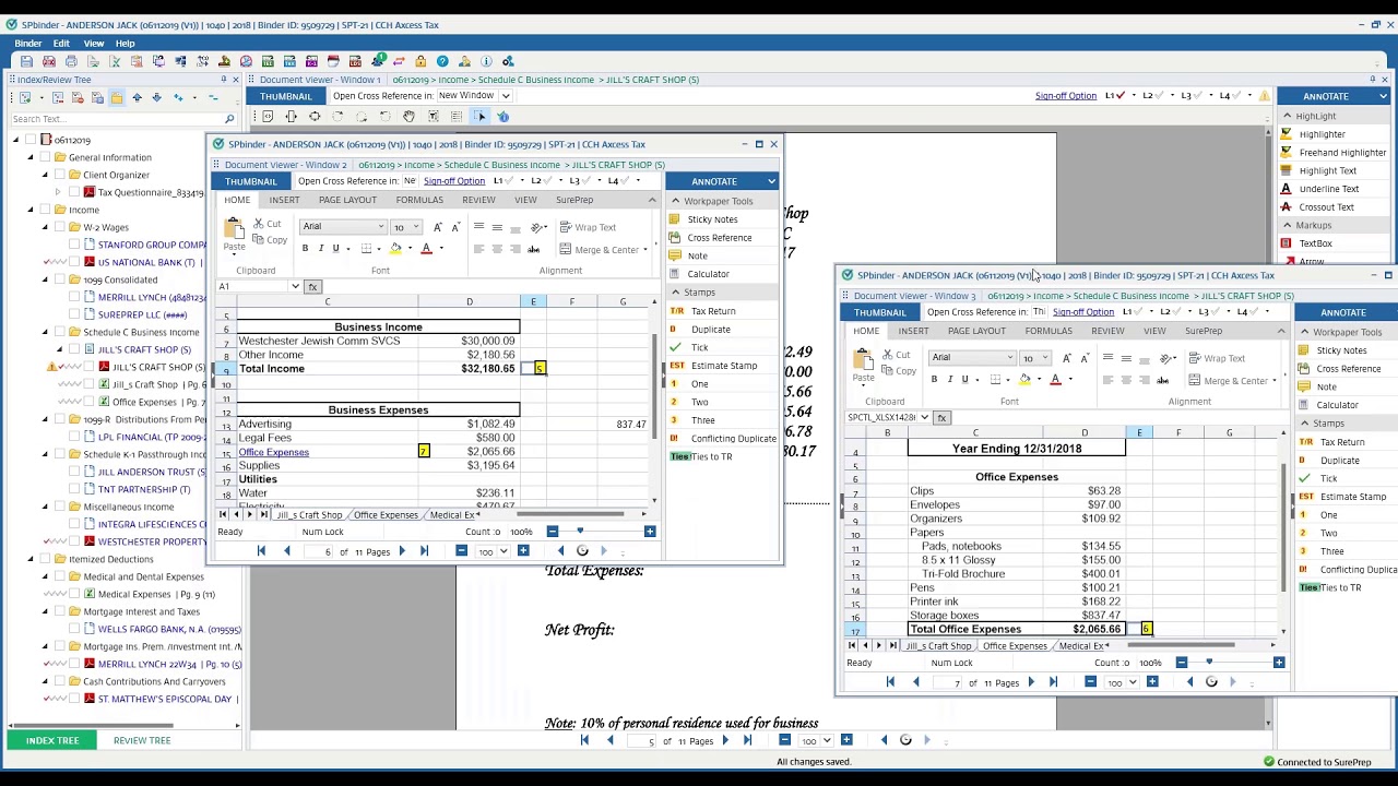 SPbinder - Review Phase Demonstration