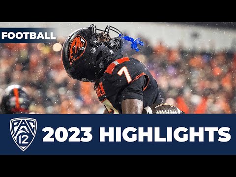 Highlights from Oregon State football in 2023 | Pac-12 Football Highlights