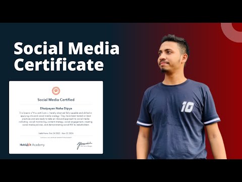 Social media Certification Answers 2022 | Social media marketing certificate A to Z with Naha Dippo