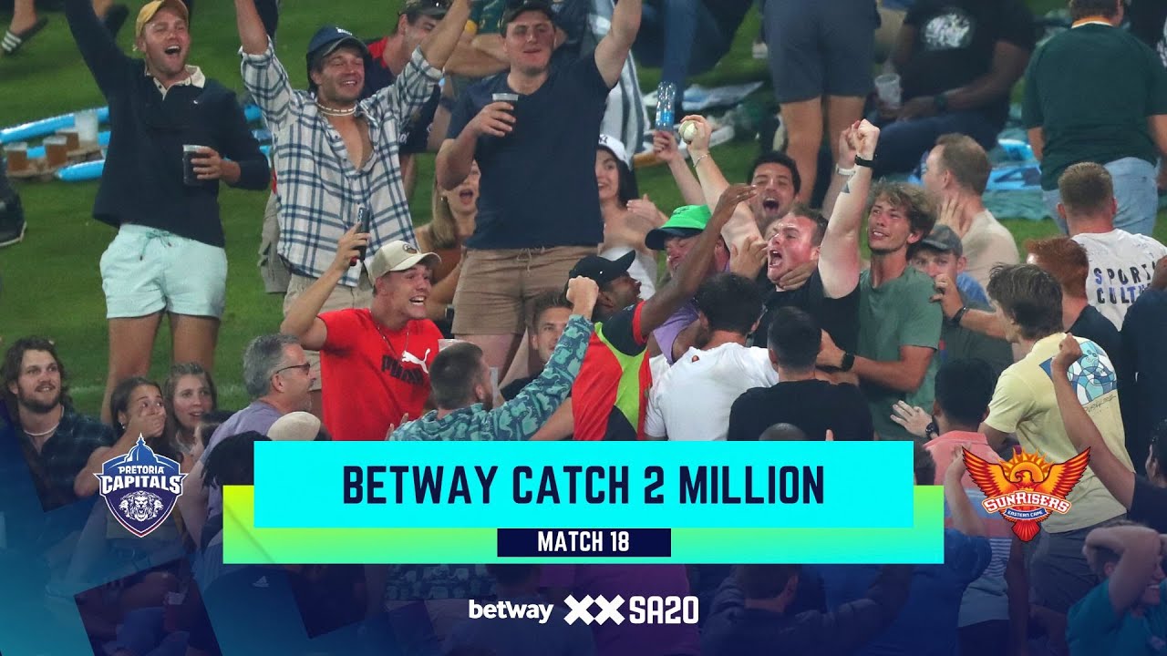 Betway Catch R2 Million Winner 4 - Nigel Fredericks | Betway SA20 Match ...