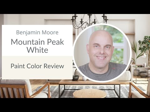 Benjamin Moore Mountain Peak White Paint Color Review