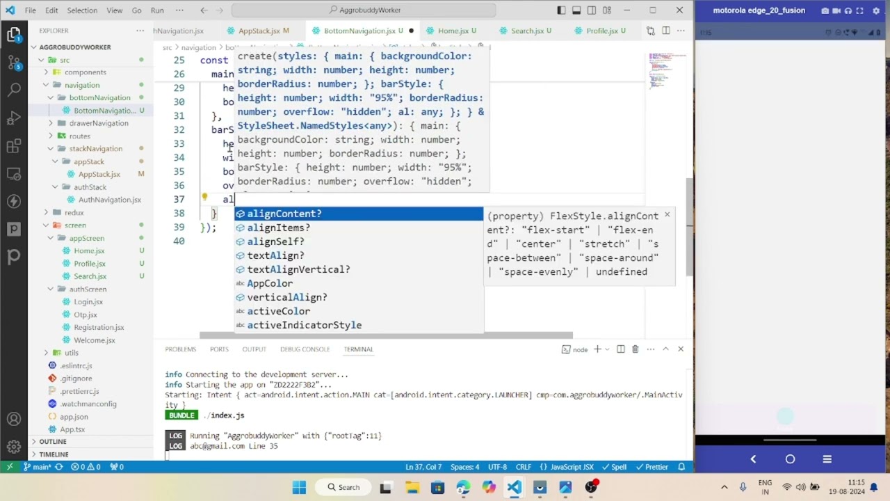 React Native Custom Bottom Navigation Bar Tutorial | Build Stylish & Functional Navigation
