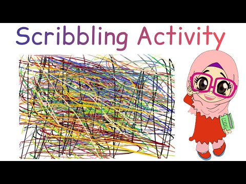 Scribbling Activity for Nursery kids🙂