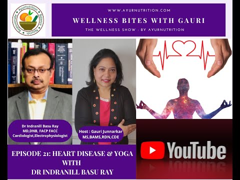 Wellness Bites with Gauri : Episode 21: Heart Disease and Yoga with Dr Indranill Basu Ray