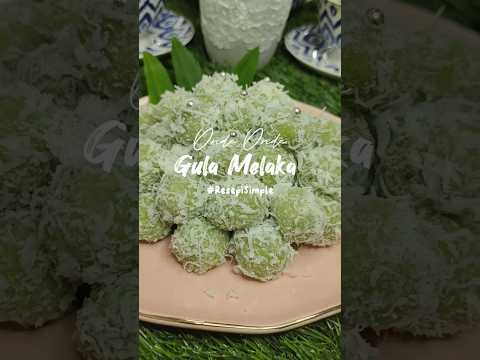 Onde Onde Gula Melaka / Semudah Abc #fypシ #malaysianfood #orangperak