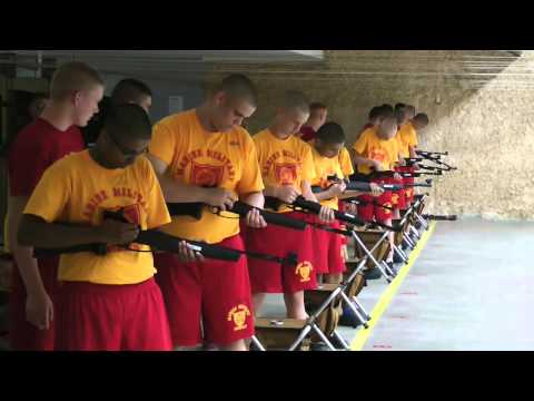 Summer Camp 2014 - Fox Company takes aim at the Rifle Range