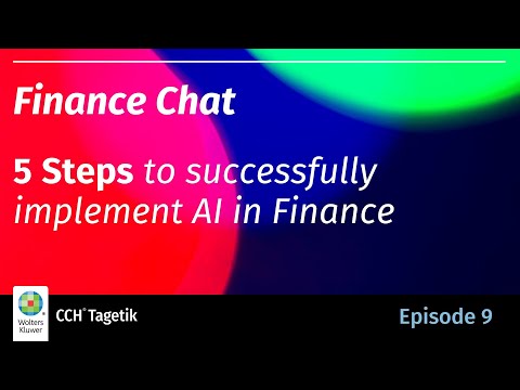 Finance chat | 5 steps to successfully implement AI in Finance