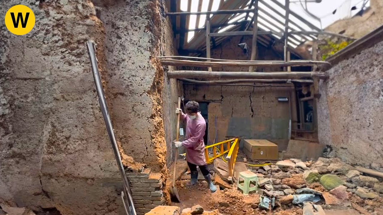 Genius son-in-law renovates dilapidated house, making parents-in-law proud