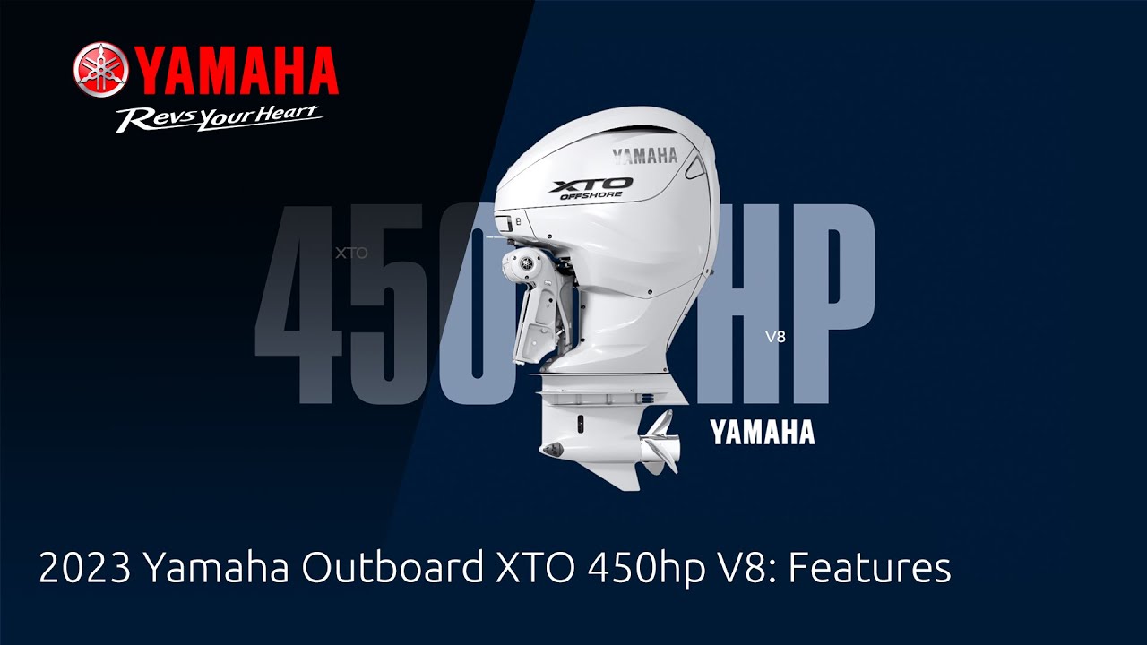 Yamaha Outboard XTO 450hp V8