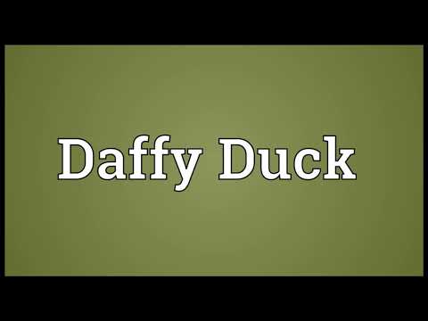Daffy Duck Meaning