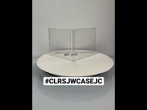 SLIM Import CD-5 Maxi SUPER Clear CD Jewel Cases J Card European 7.2mm #checkoutstore