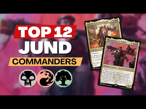 Top 12 Jund Commanders in Magic: The Gathering