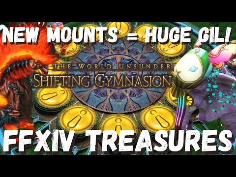 Millions of Gil... & actually FUN! Shifting Gymnasion of Agonon guide & treasure map update for 6.3!