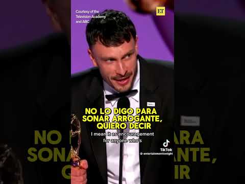 Mensaje de Richard Gadd al recibir su Emmy por 'Baby Reindeer'. đ #richardgadd #babyreindeer #Emmy