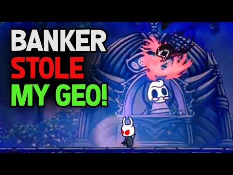 Hollow Knight- Banker Millibelle Steals Geo! How to Get Geo Back PLUS INTEREST